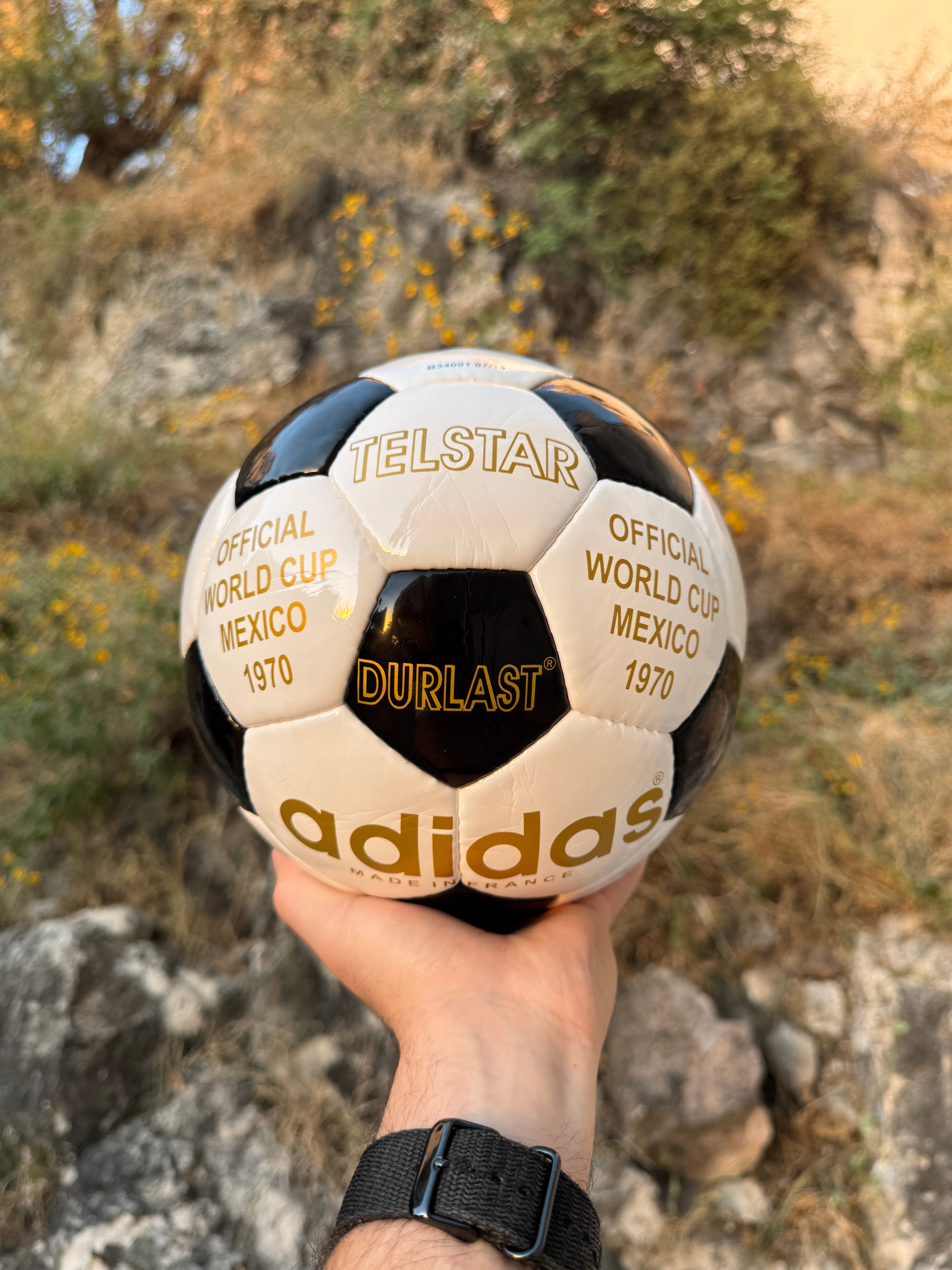 Balón Telstar México 1970 – Retro Futbol Jersey